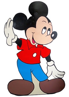 Mickey Mouse Silhouettes | Theme Traders