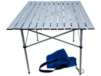Folding Camping Slat Table | Theme Traders