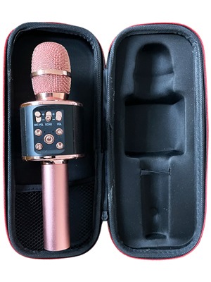 Rose Gold Karaoke Microphone | Theme Traders